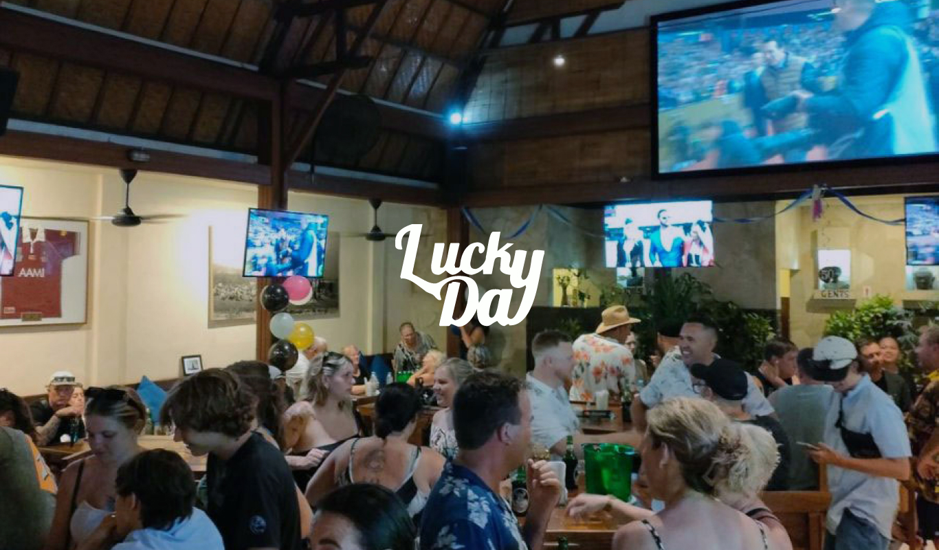 Lucky Day Sports Bar Bali | SATUVISION Portfolio