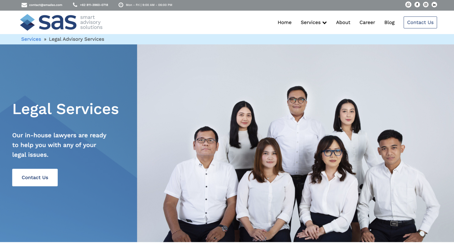 Smart Advisory Solutions Bali | SATUVISION Portfolio