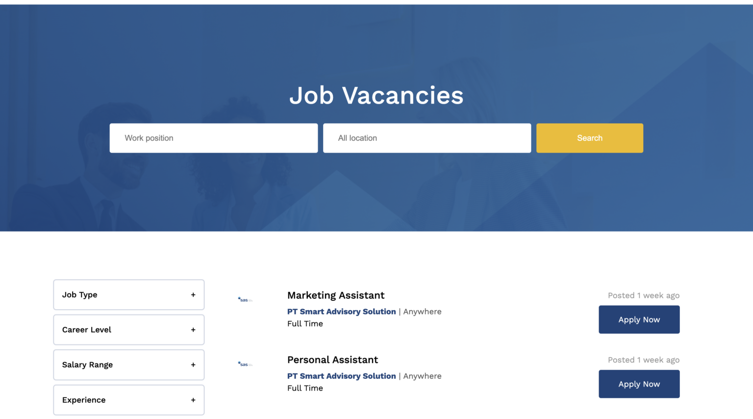 Smart Advisory Solutions Bali Satuvision Portfolio